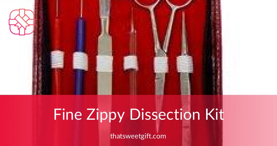 Fine Zippy Dissection Kit w/ a Fine Vinyl Case | ThatSweetGift