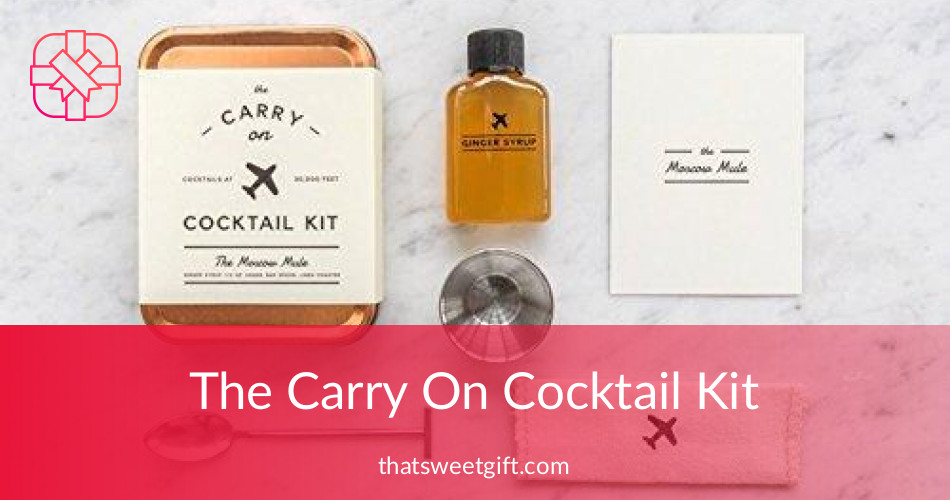 The Carry on Cocktail Kit for Traveling and Trips | ThatSweetGift
