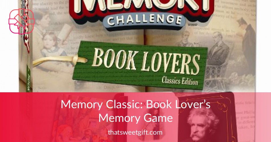 Memory Classic: Book Lover's Memory Game | Thatsweetgift