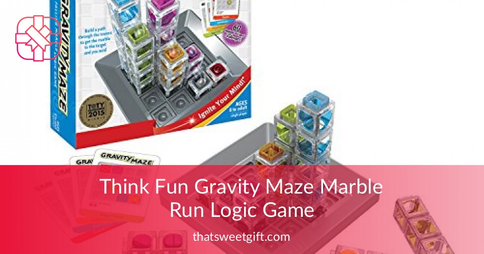 Think Fun Gravity Maze Marble Run Logic Game | ThatSweetGift