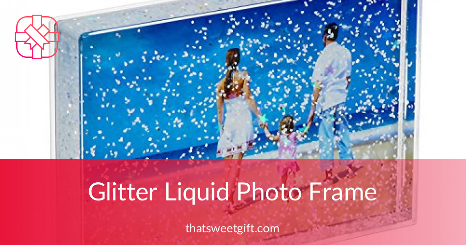 Niubee Glitter Liquid Photo Frame | ThatSweetGift