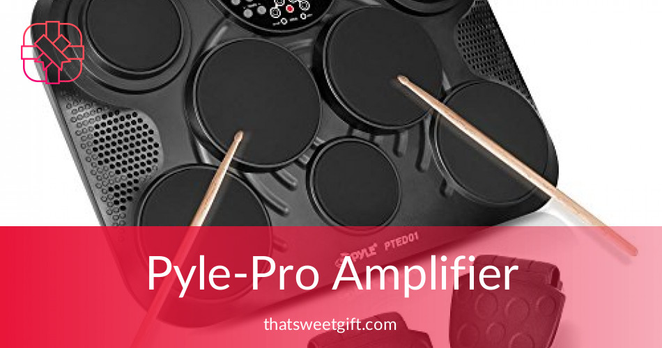 Pyle-Pro Amplifier Drum Set - Great Gift Idea | ThatSweetGift