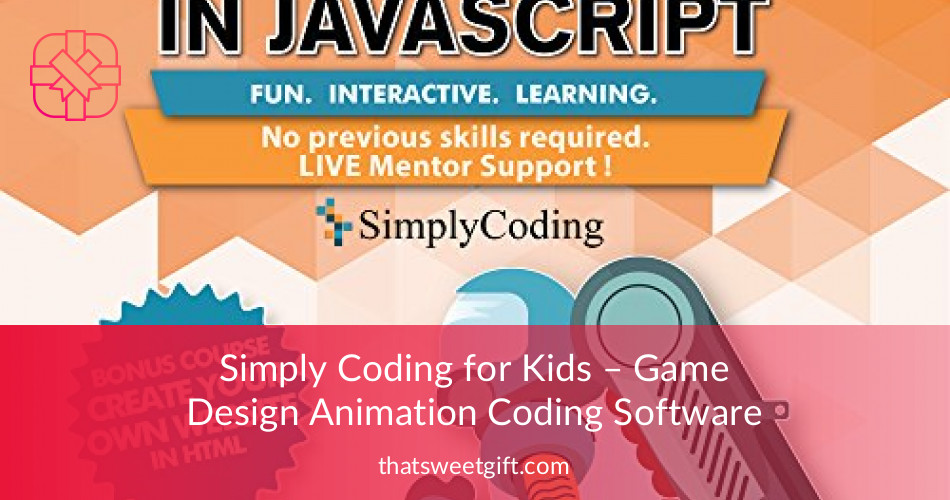 Simply Coding for Kids - Game Design Coding Software | ThatSweetGift