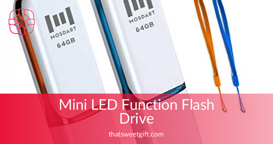 Mini LED Function Flash Drive - Perfect Gift Idea | ThatSweetGift