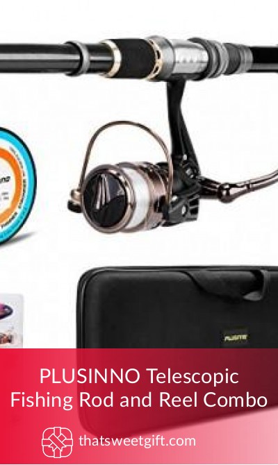 PLUSINNO Telescopic Fishing Rod and Reel Combo | Thatsweetgift
