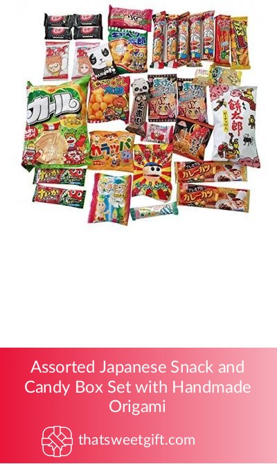 Japanese Snack & Candy Box Set Handmade Origami | ThatSweetGift