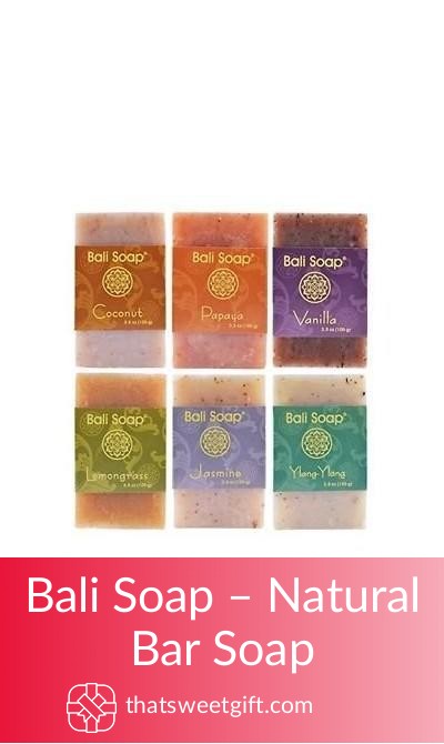 Bali Soaps - Natural Bar Soaps Available in 6 Flavours | TSG