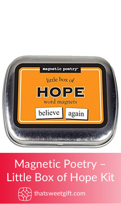 Magnetic Poetry - Little Box of Hope Kit Magnets | ThatSweetGift