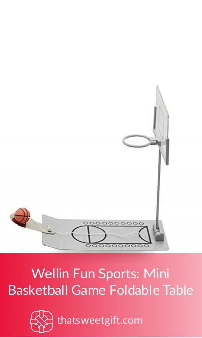 Wellin Fun Sports: Mini Basketball Game Foldable Table | ThatSweetGift