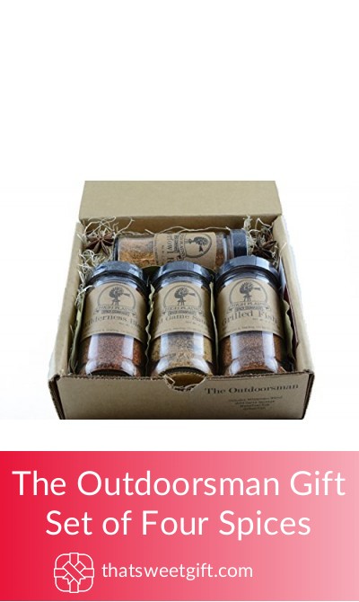 The Outdoorsman Gift Set of Four Spices | ThatSweetGift
