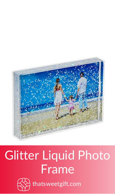 Niubee Glitter Liquid Photo Frame | ThatSweetGift