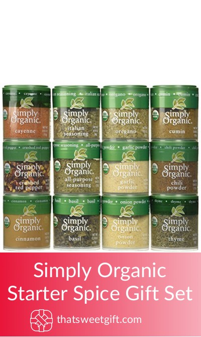 Simply Organic Starter Spice Gift Set | ThatSweetGift