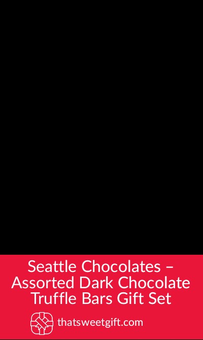 Seattle Chocolates - Dark Chocolate Truffle Bars Set | ThatSweetGift
